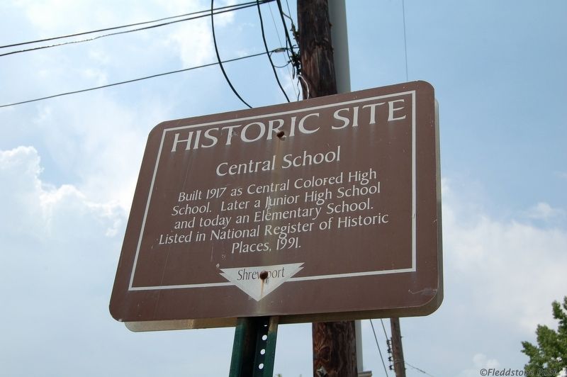 Central Colored High School, Shreveport, Louisiana – African American ...